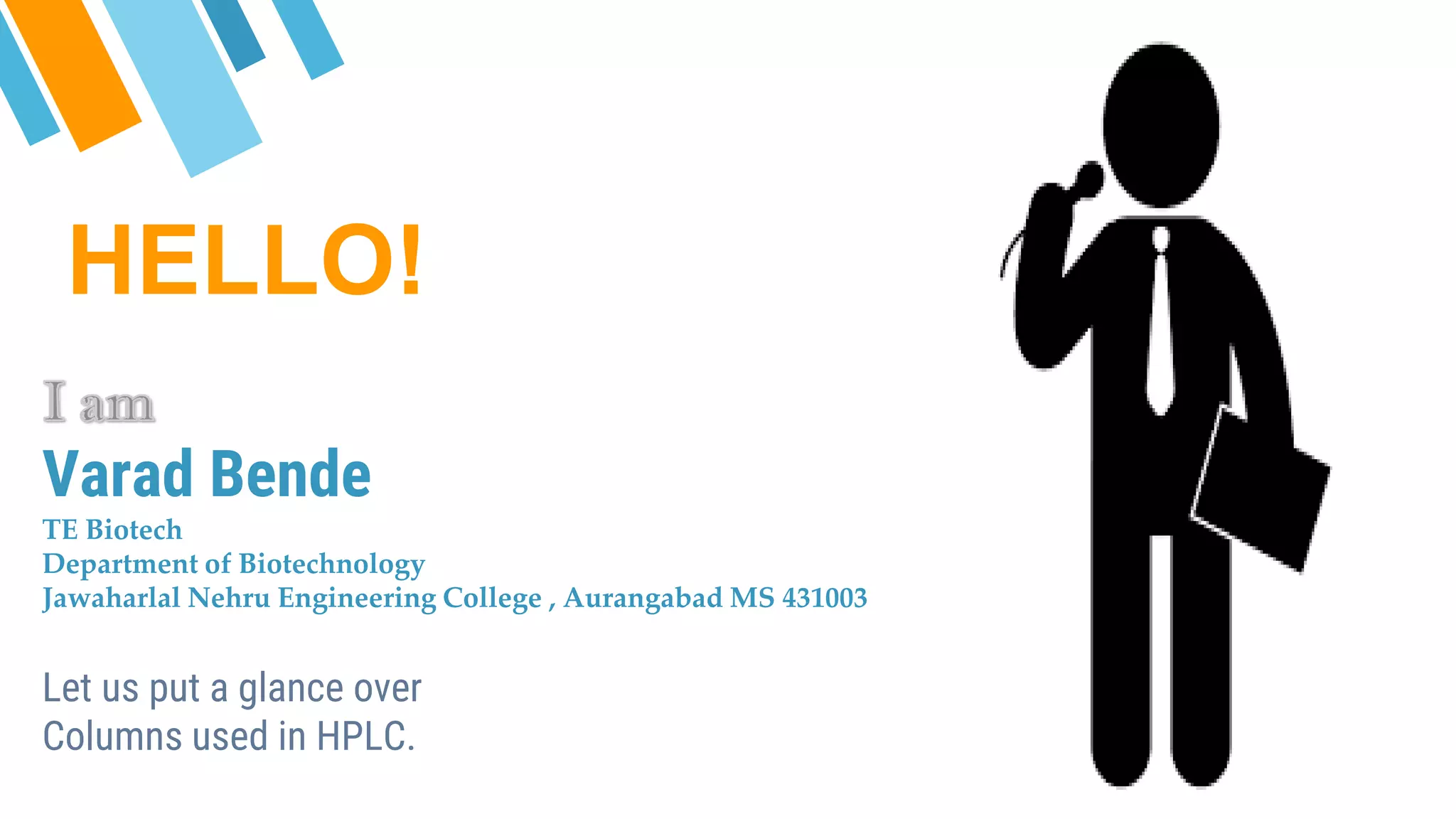 Columns in HPLC | PPTX