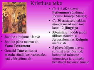 Varakristlus gümnaasiumile | PPT