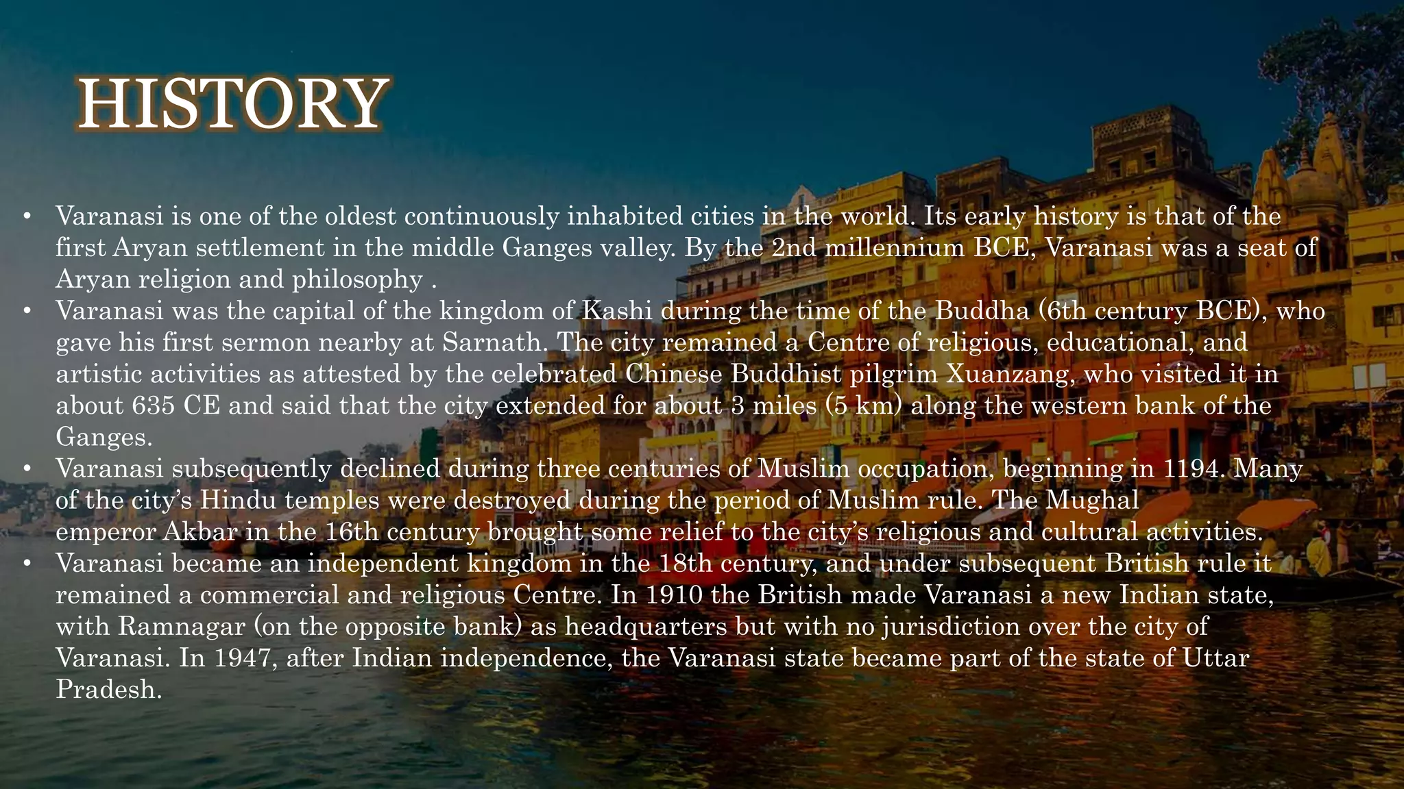 Varanasi | PPTX