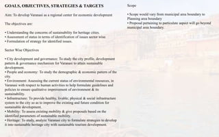 District and City Plan of Varanasi UP | PPTX