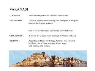 VARANASI.pptx........................... | PPTX