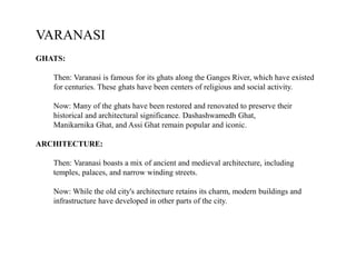 VARANASI.pptx........................... | PPTX