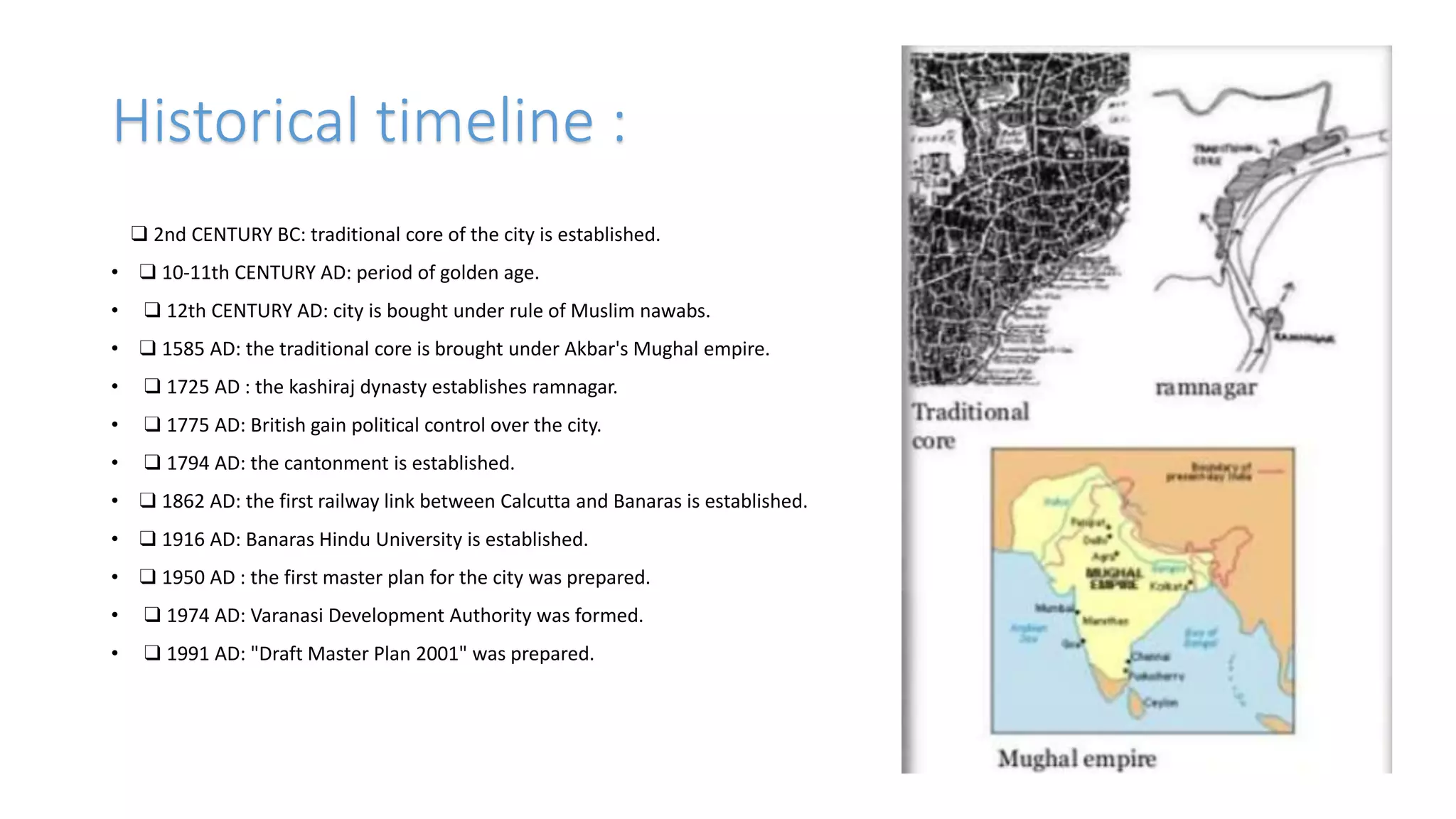 Varanasi human sttlements ppt | PPTX