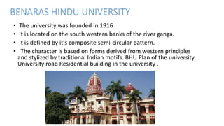 Varanasi human sttlements ppt | PPTX