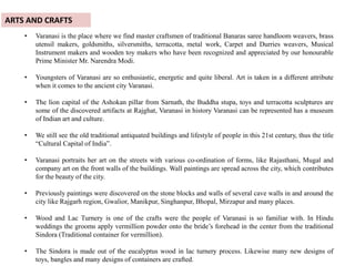Varanasi city and the central and state government urban planning ...