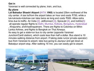 Varanasi ppt | PPT