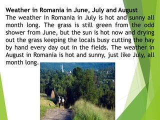 Summer in Romania | PPTX