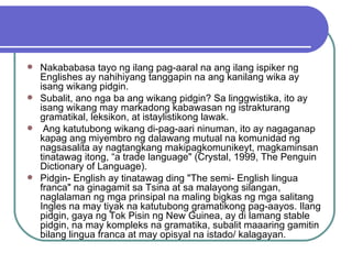 Varayti ng wika | PPT