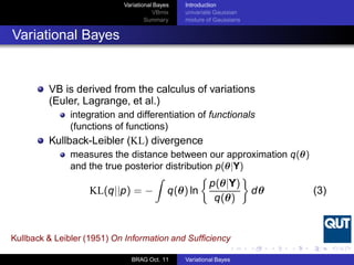 Variational Bayes | PDF | Physics | Science