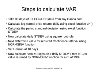 Var calculation | PDF
