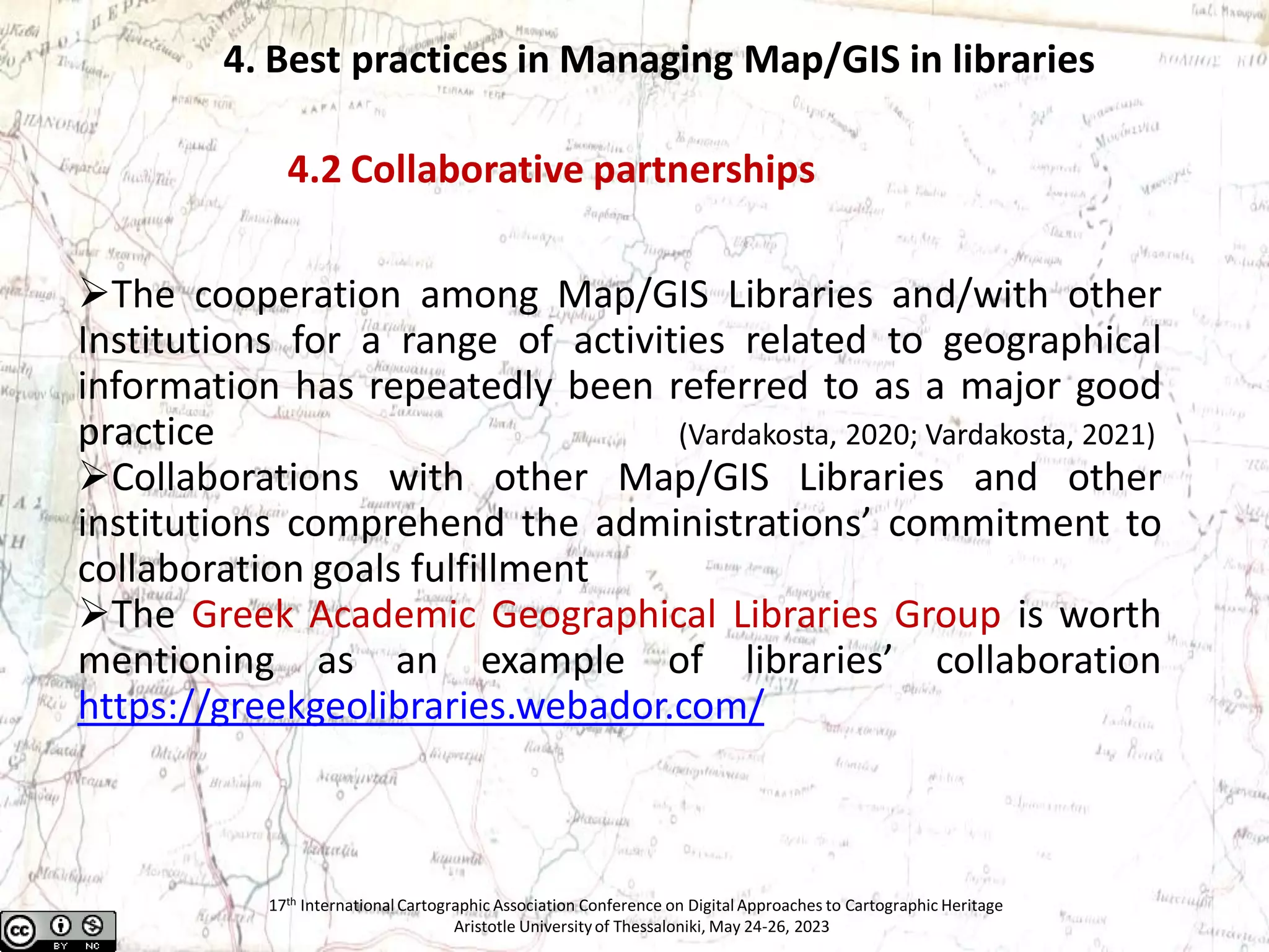 Effective Management of Geographical Information in Map/GIS Libraries | PDF