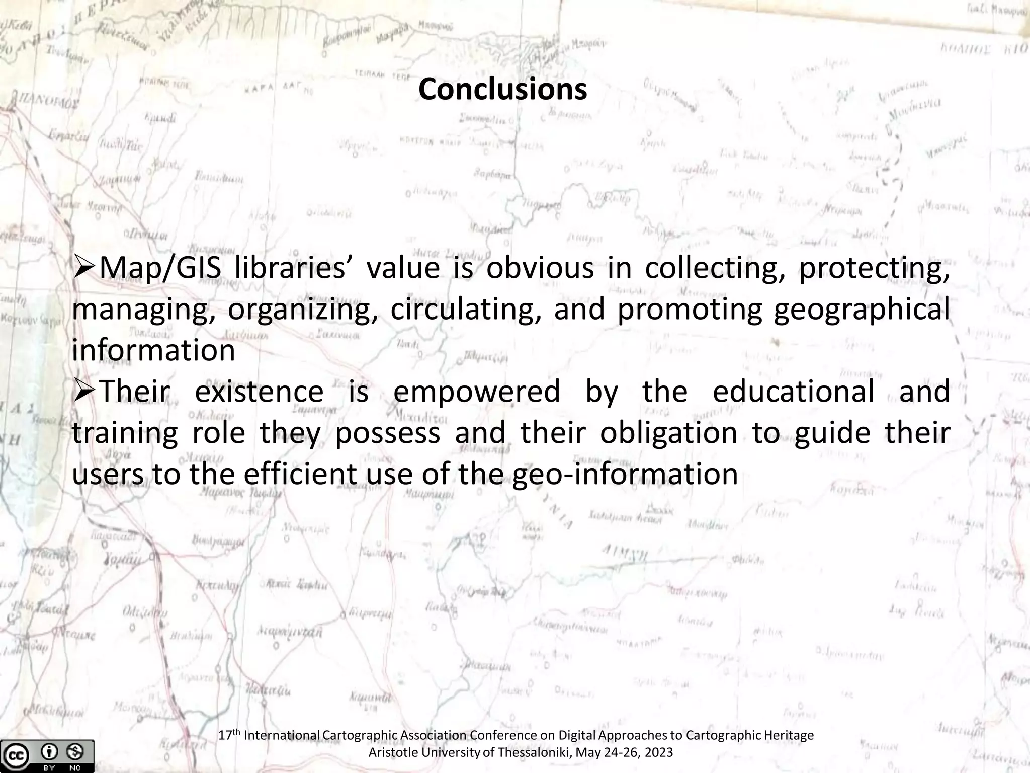 Effective Management of Geographical Information in Map/GIS Libraries | PDF