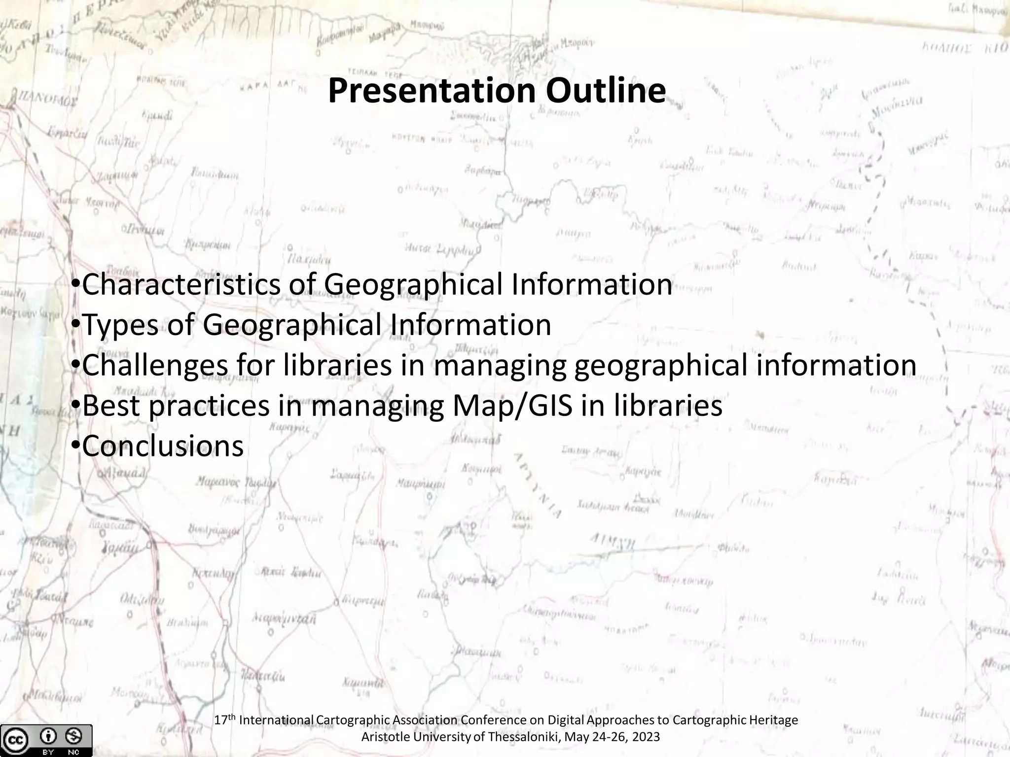 Effective Management of Geographical Information in Map/GIS Libraries | PDF