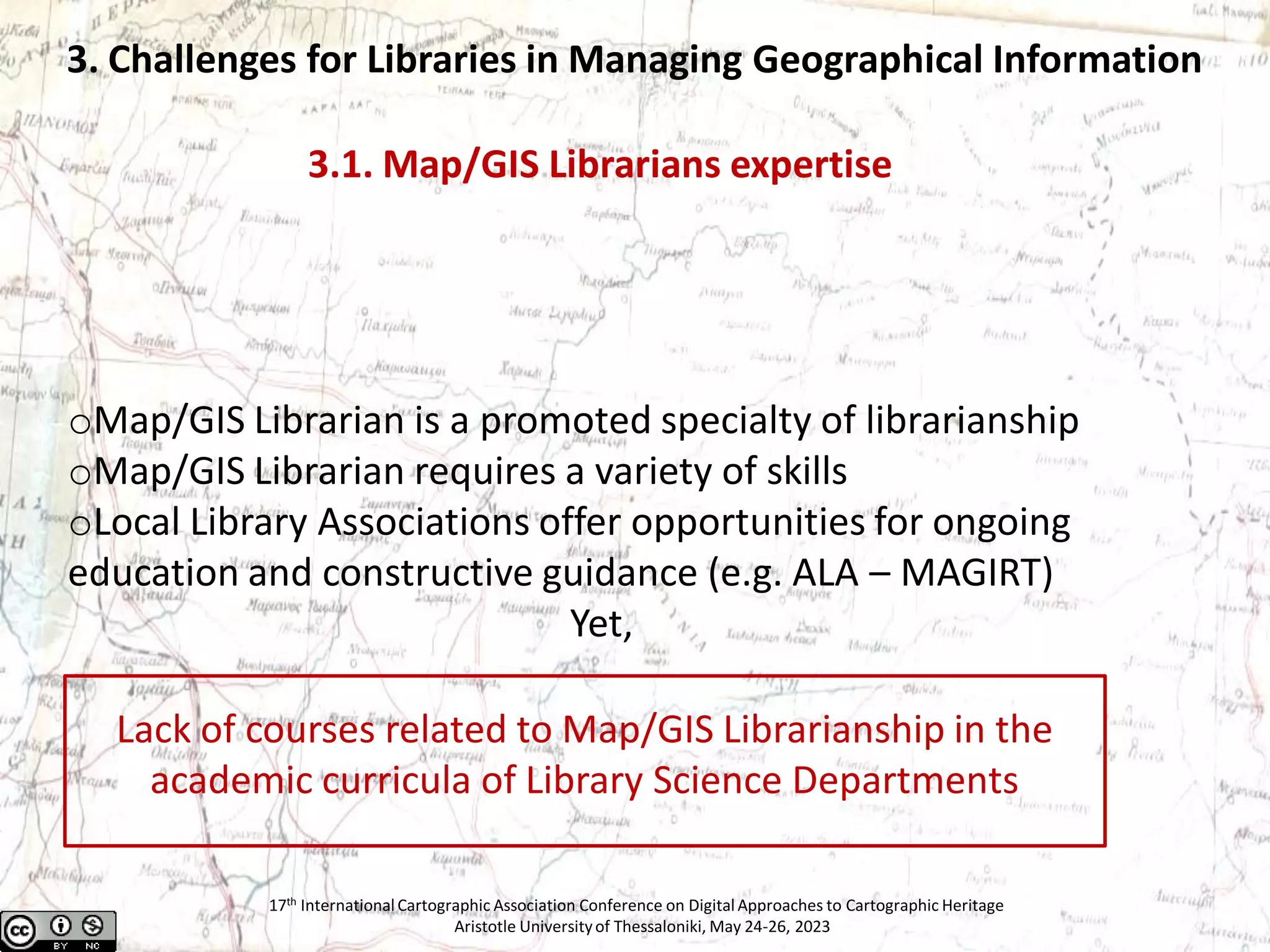 Effective Management of Geographical Information in Map/GIS Libraries | PDF