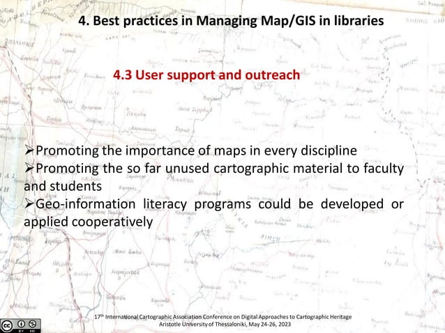 Effective Management of Geographical Information in Map/GIS Libraries | PDF