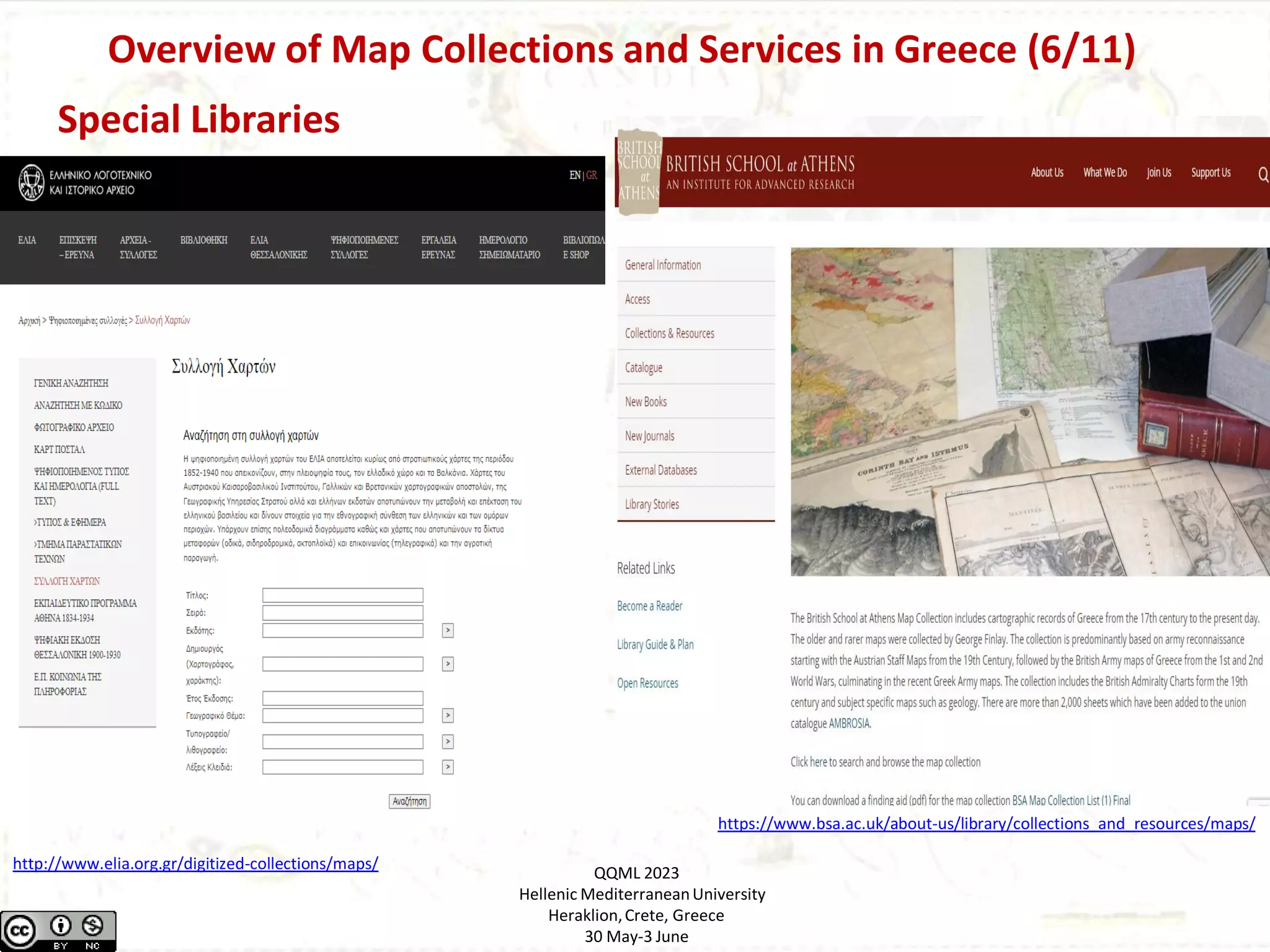 Map/GIS Libraries’ Collections and Services in Greece: Challenges and ...