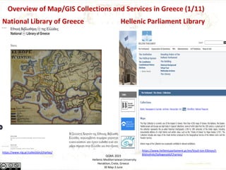 Map/GIS Libraries’ Collections and Services in Greece: Challenges and ...