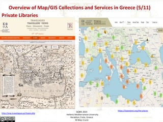 Map/GIS Libraries’ Collections and Services in Greece: Challenges and ...