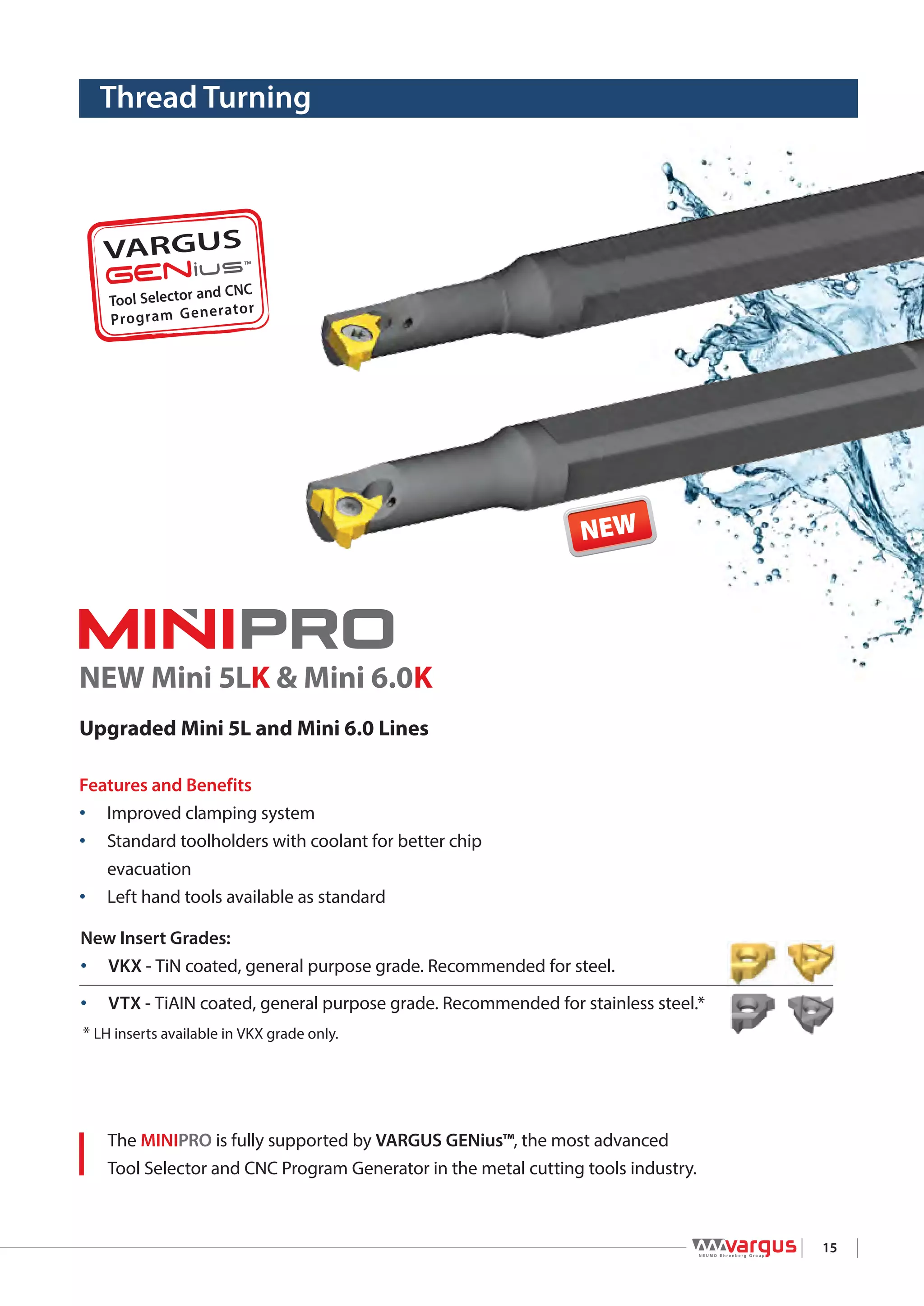 Vardex Vargus cutting tool main catalog supplement ying 081-8515451 | PDF