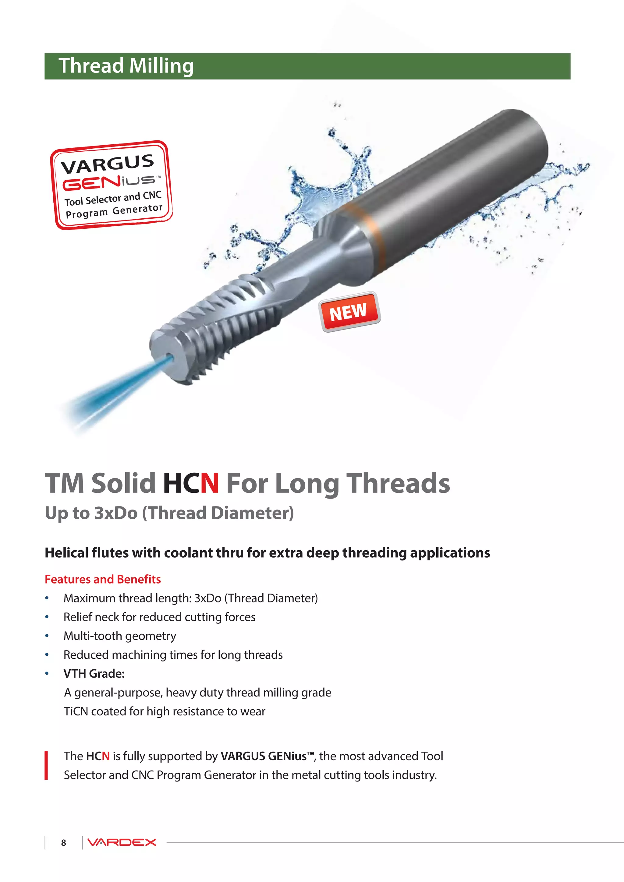 Vardex Vargus cutting tool main catalog supplement ying 081-8515451 | PDF