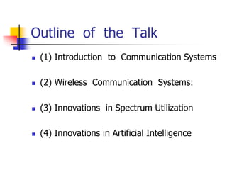 6G Wireless Communication Systems: INTRODUCTION | PPT