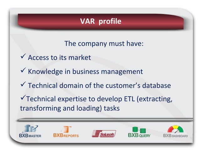 Partnership: Value Added Resseller (VAR) model | PPT