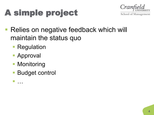 Complex project – or poorly scoped? - Dr Liz Varga | PPTX | Biological ...