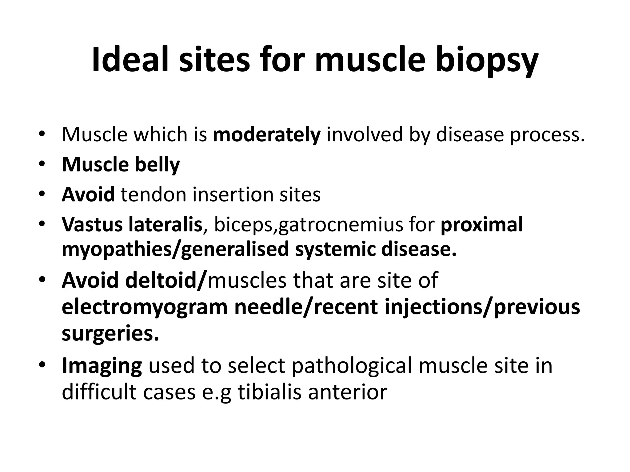 Muscle biopsy | PPTX