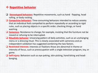 autism spectrum disorder-a general introduction | PPTX
