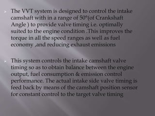 Variable Valve Timing | PPTX