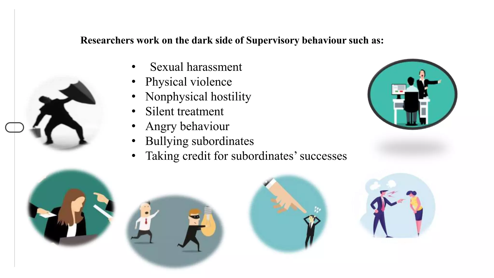 Variabe abusive supervision | PPTX | Crime & Harmful Acts to ...