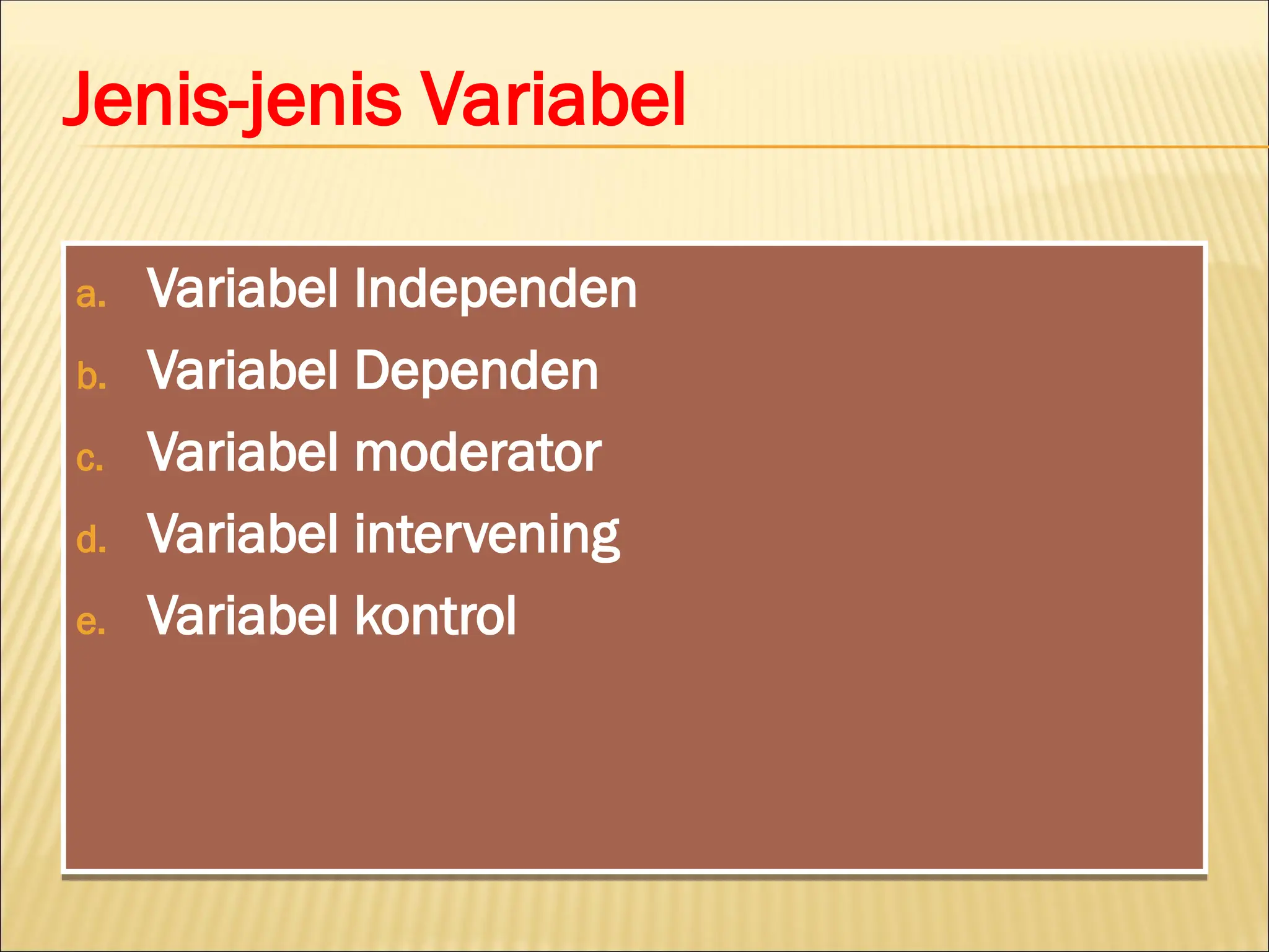 Variabel penelitian pendidikan ilmu .ppt