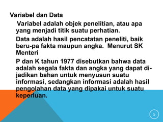 Variabel dalam Penelitian Kuantitatif.ppt