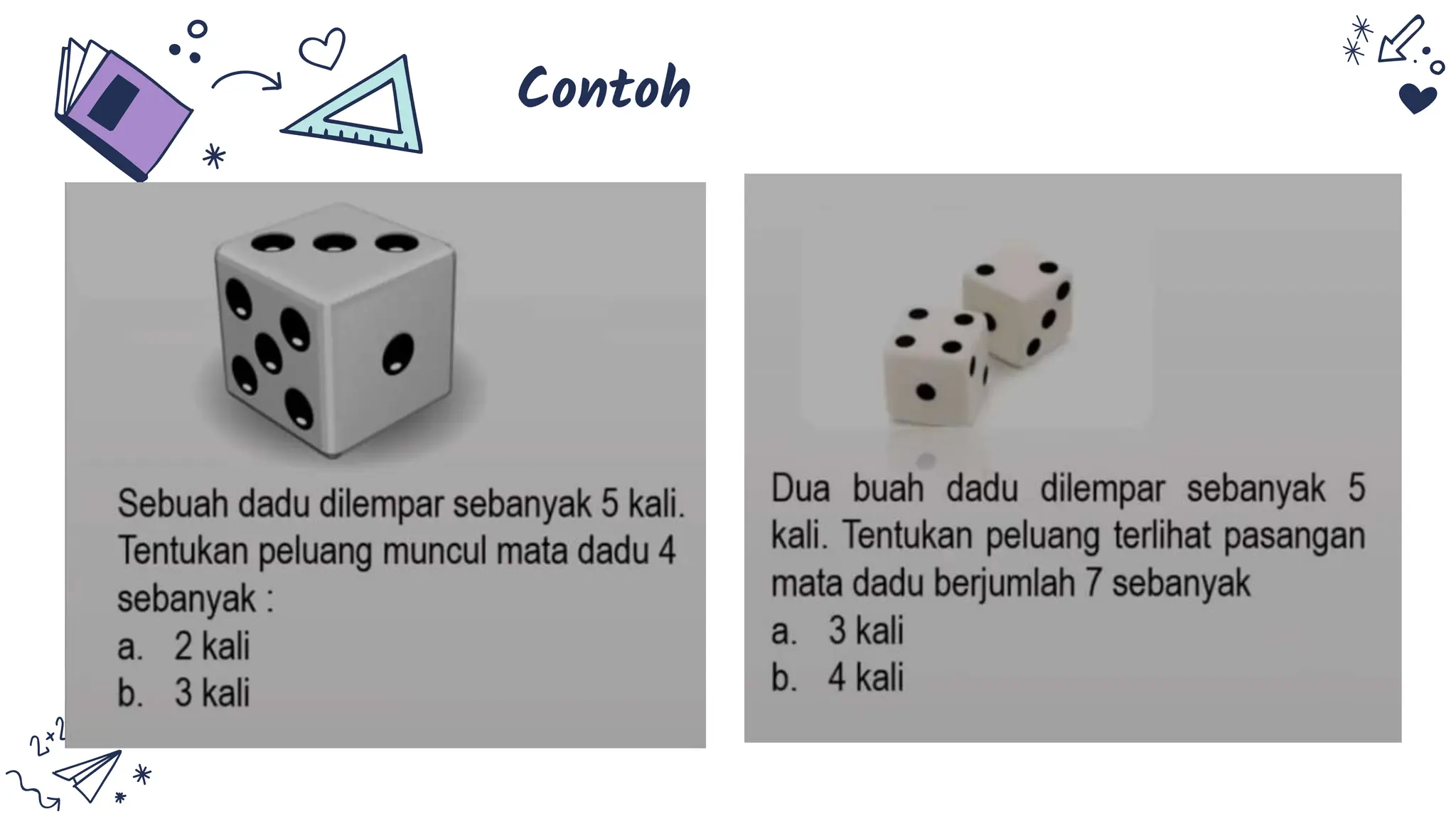 VARIABEL ACAK, DISTRIBUSI BINOMIAL DAN DISTRIBUSI NORMAL KELAS 12 OLEH ...