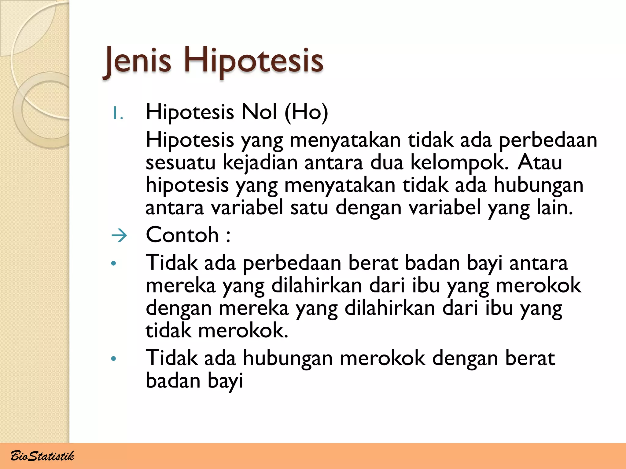 Variabel dan hipotesis | PDF