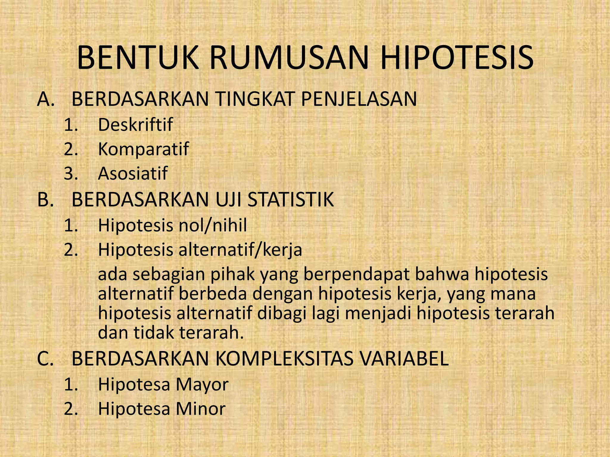 VARIABEL DAN HIPOTESIS.ppt