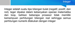 VARIABEL DAN TIPE.ppt