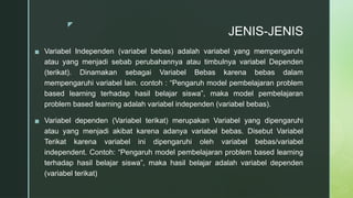 Variabel, Hipotesis, Populasi, dan Sampel.pptx
