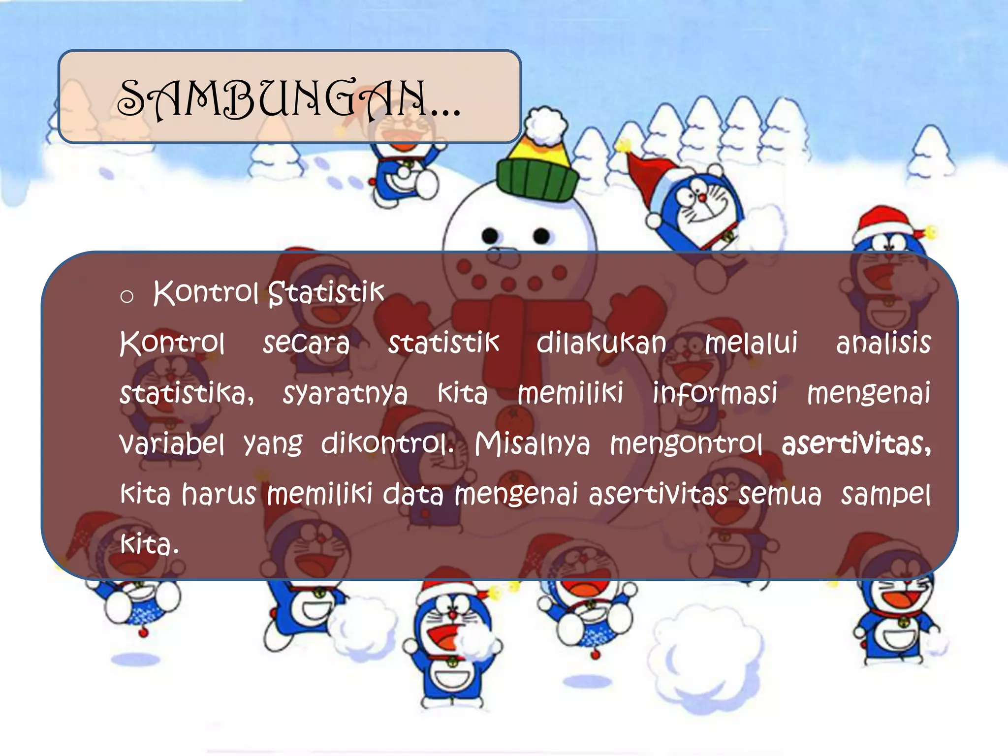 Variabel kontrol doraemon | PPTX