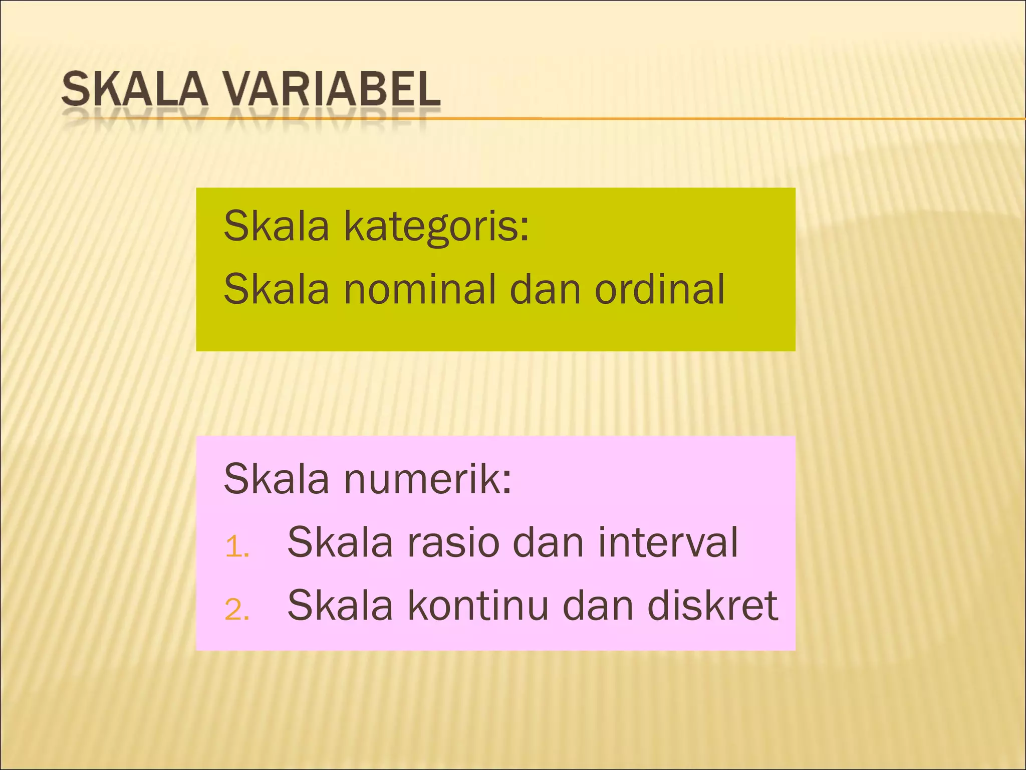 Variabel penelitian | PPT