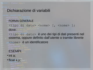 Variabili | ODP