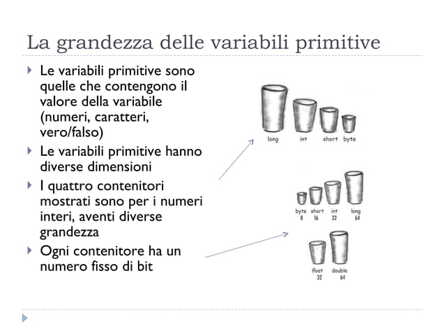 Variabili Java | PPT