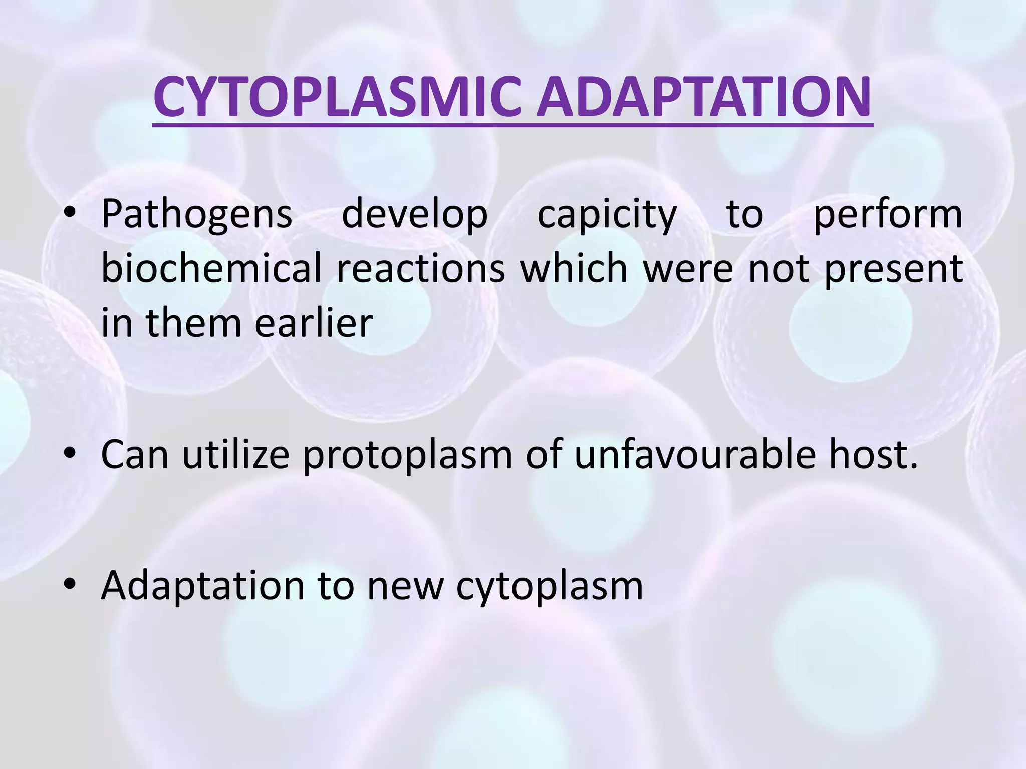 PATHOGEN VARIABILITY | PPTX
