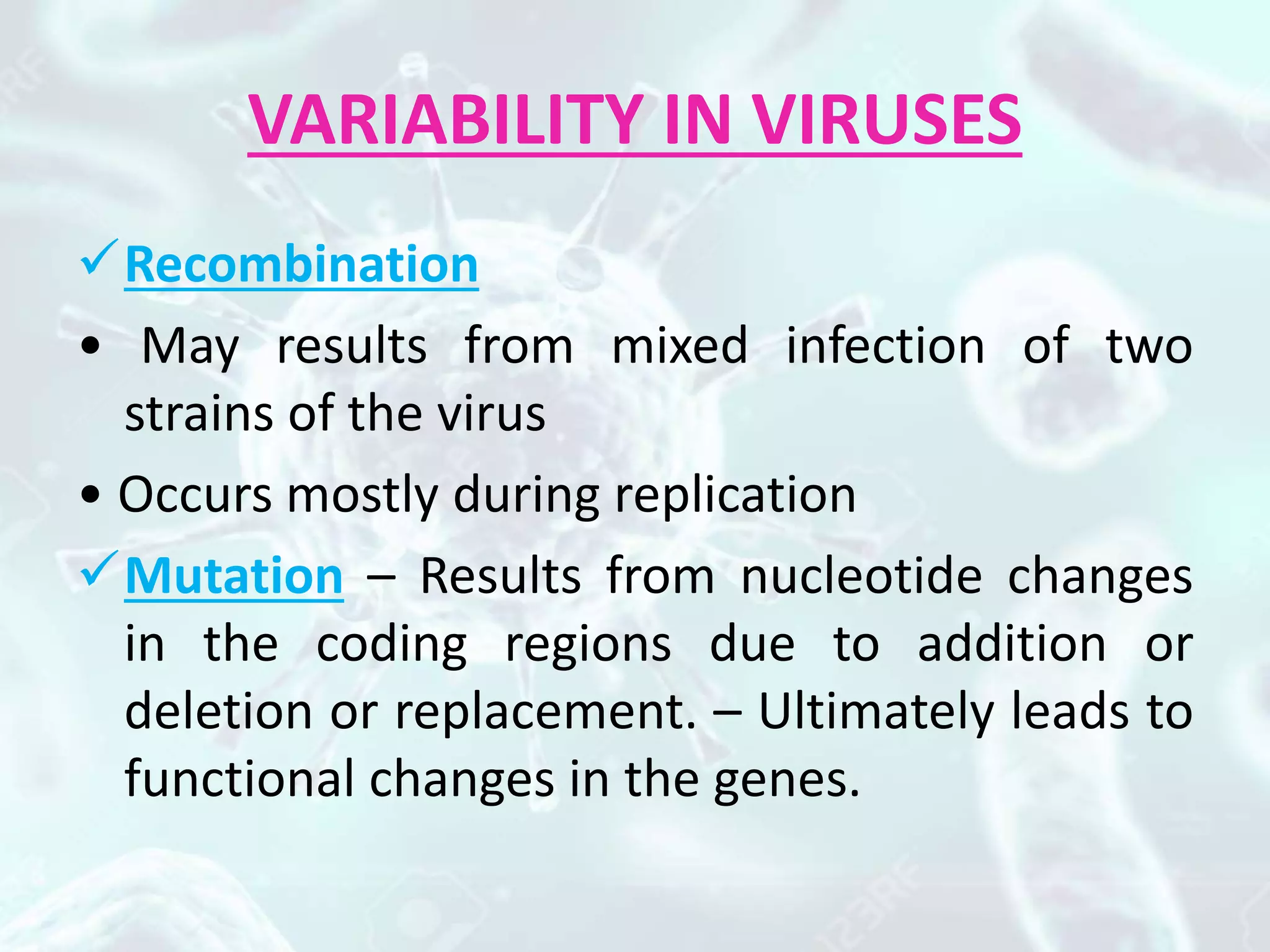 PATHOGEN VARIABILITY | PPTX