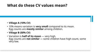 Variability and its measures mean mode and median standard deviation ...