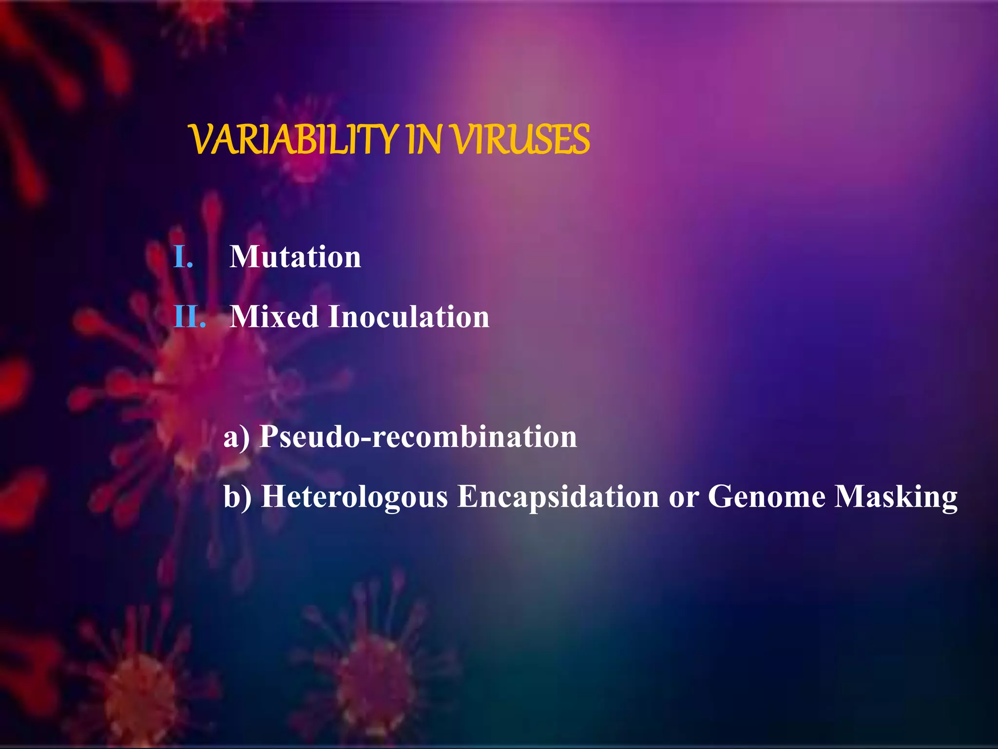 Variability in plant pathogens | PPTX