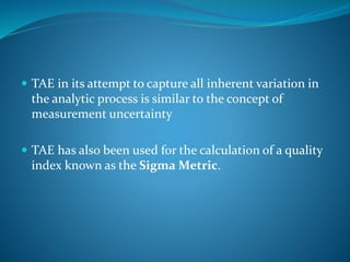 Variability of clinical chemistry laboratory results | PPT