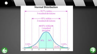 Variability, the normal distribution and converted scores | PPTX