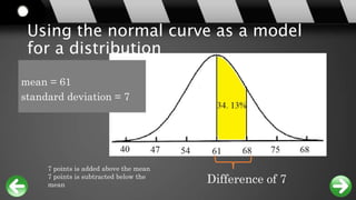 Variability, the normal distribution and converted scores | PPTX