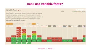 Variable fonts: the future of web design | PDF